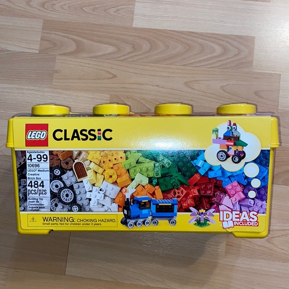 Lego | Toys | Lego Classic Medium Creative Brick Box 484 Psc New | Poshmark